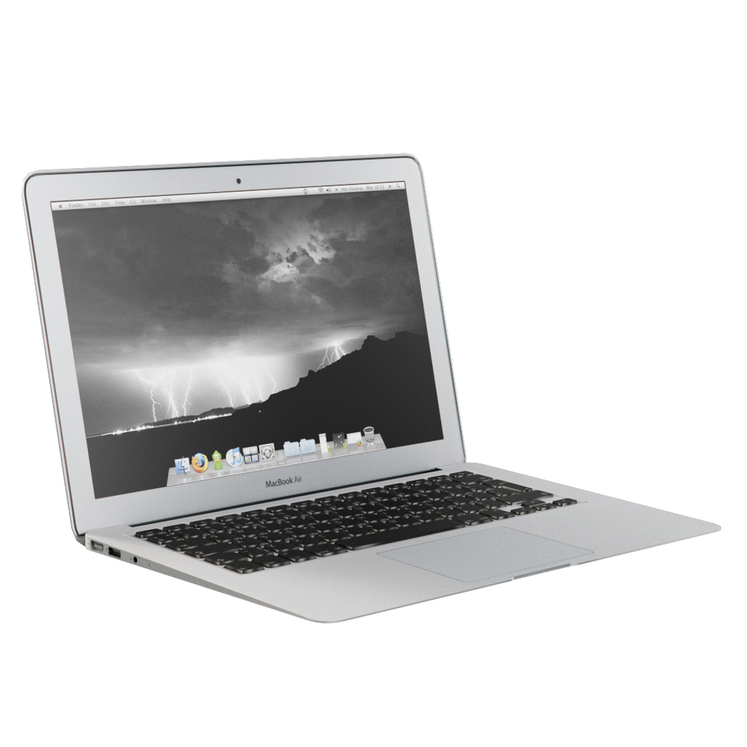 Max Low-poly Apple Macbook Air