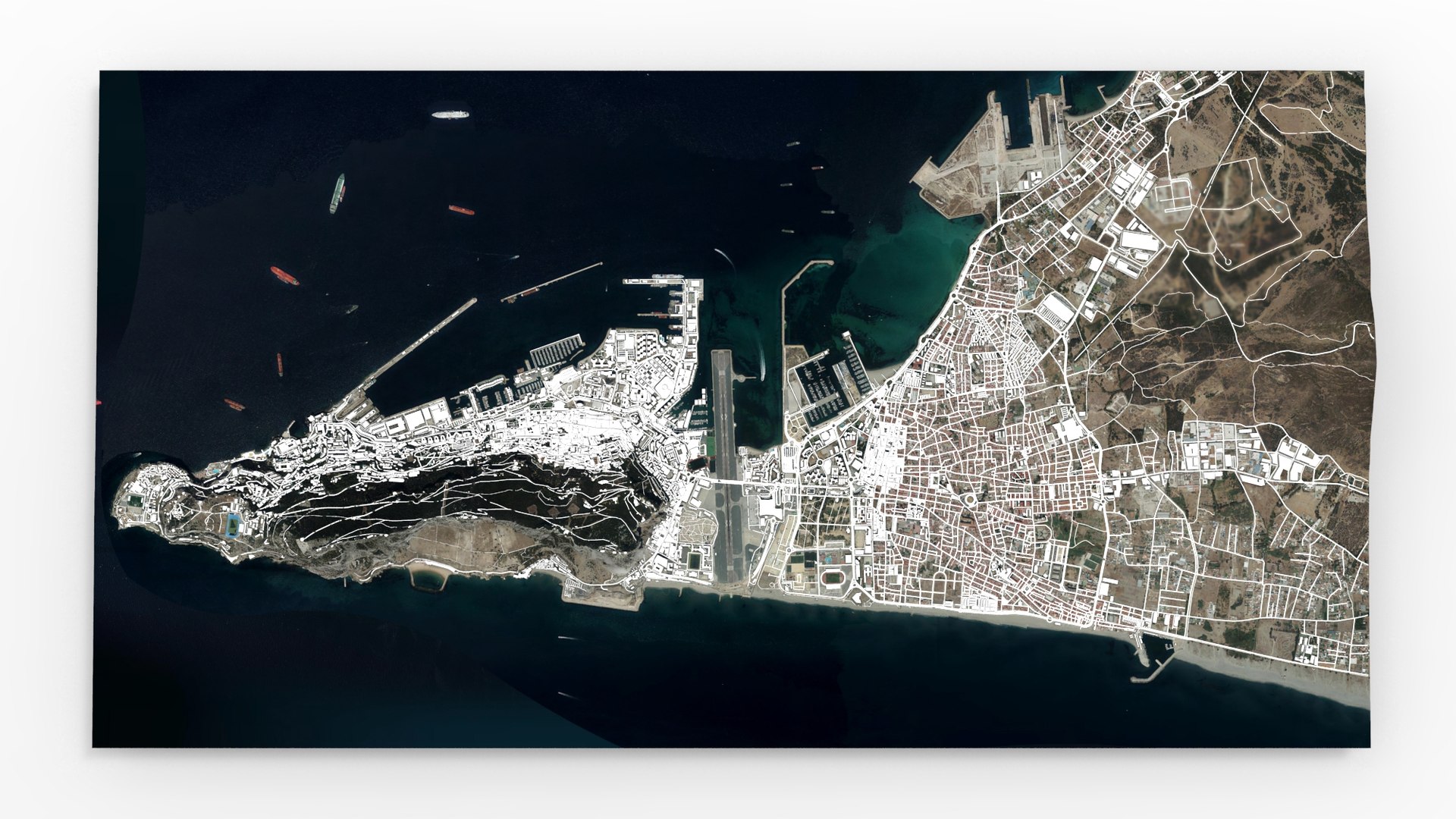 3D Gibraltar British Overseas - TurboSquid 2033623