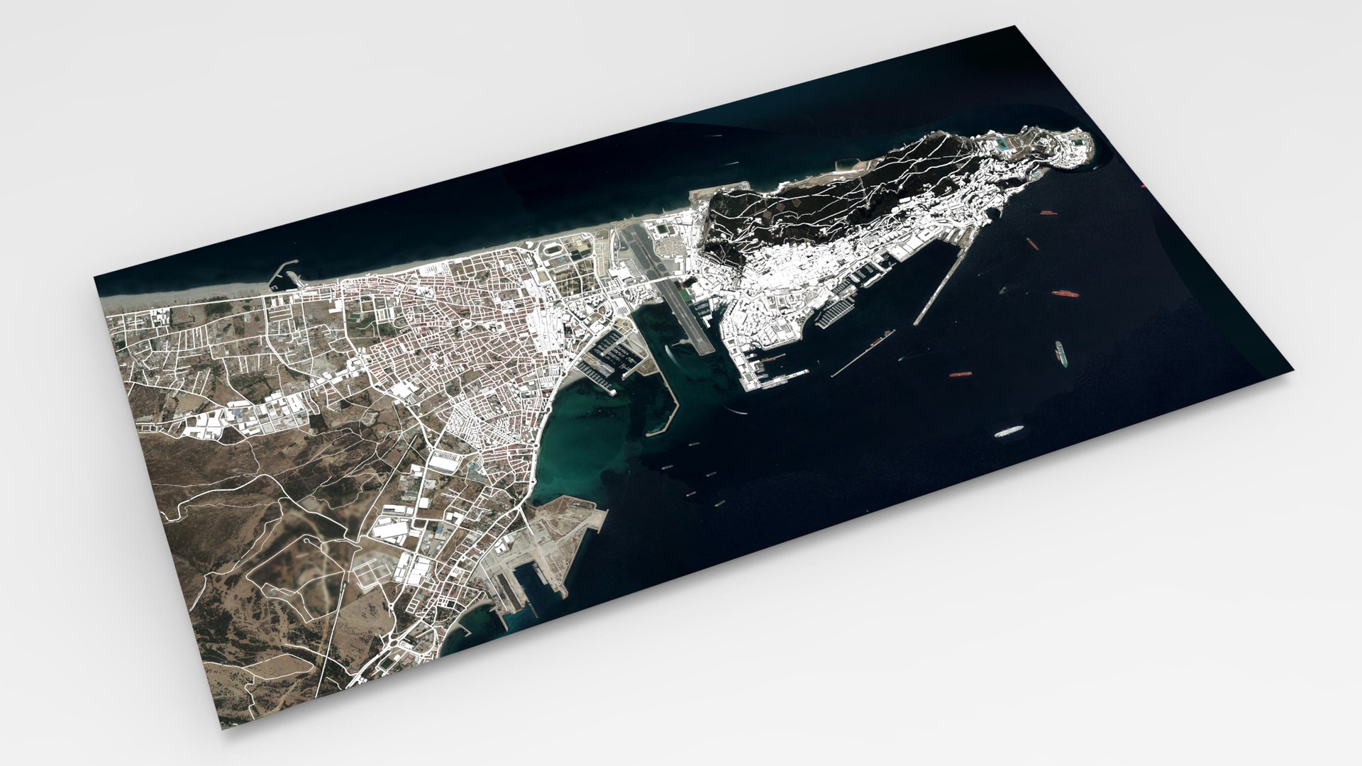 3D Gibraltar British Overseas - TurboSquid 2033623