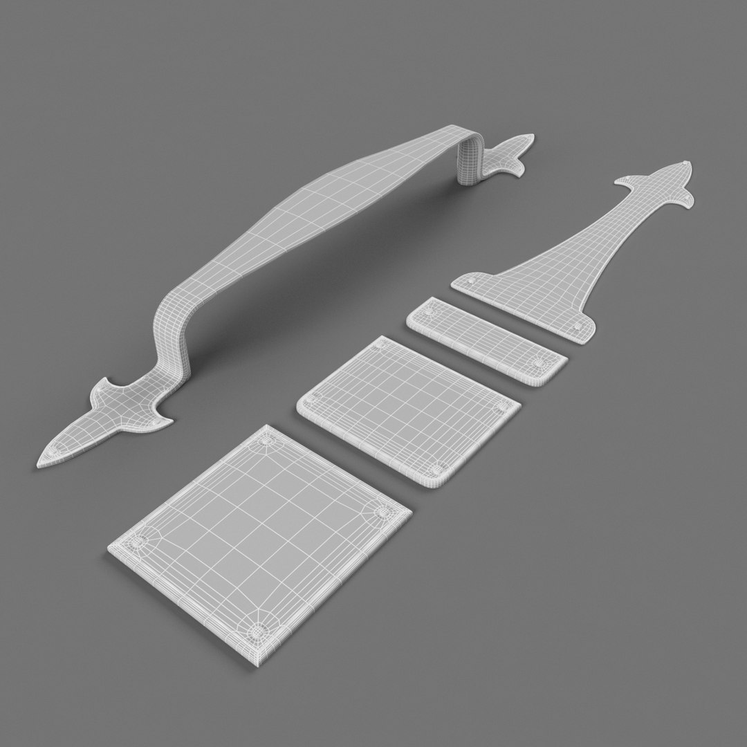Handle Decorative Covers 3d Model