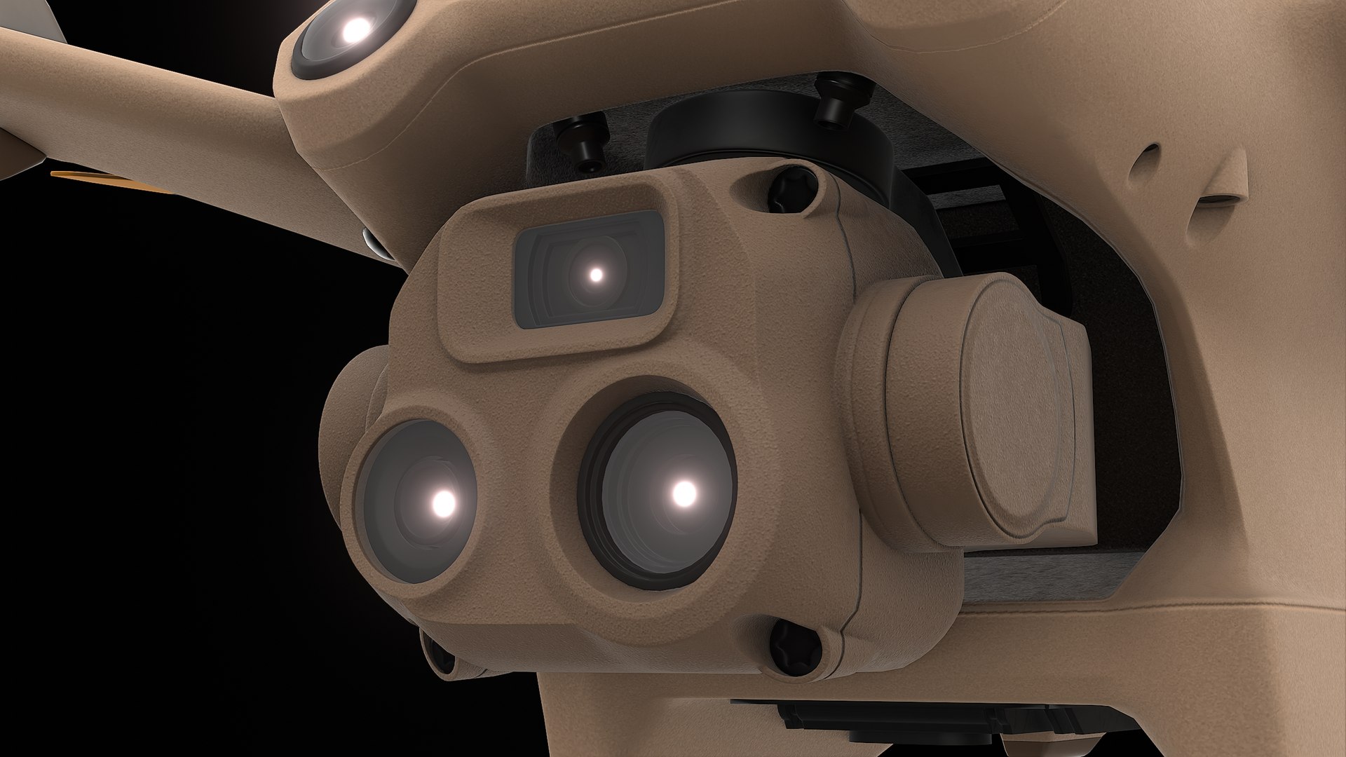 DJI Matrice 3TD - Desert Camouflage 3D Model - TurboSquid 2297341