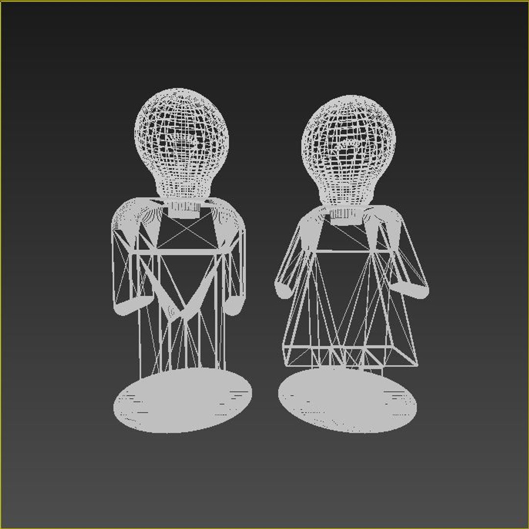 Lamp man-woman 3D - TurboSquid 1350059