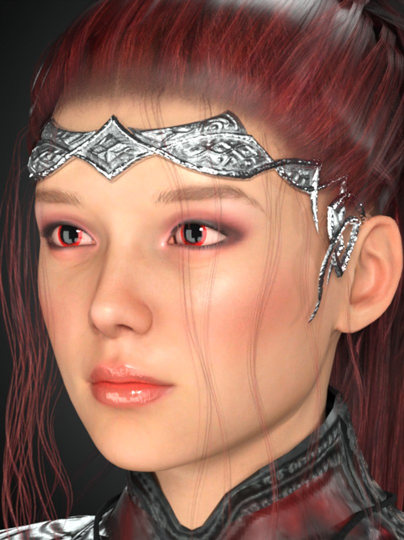 3D Realistic Rigged Warrior Female-Suji Model - TurboSquid 2112535