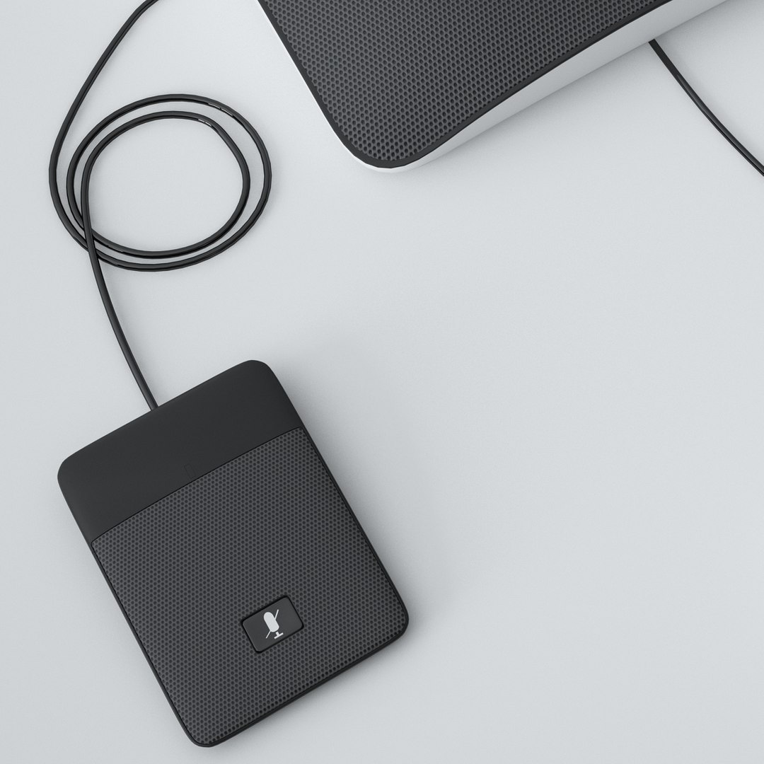 cisco ip conference phone 3d model