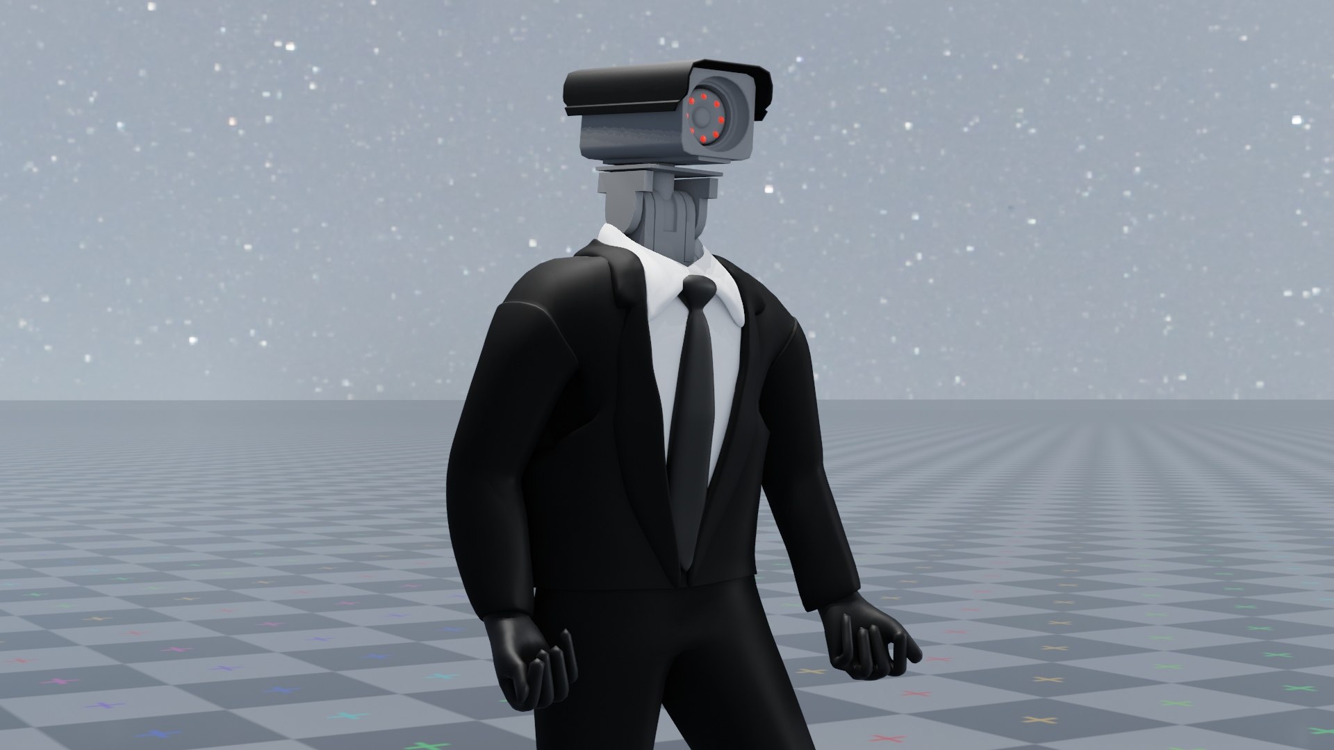 3D Camera Man Skibidi Toilet Model - TurboSquid 2112509