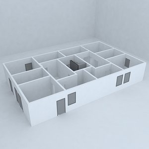 Floor Plan STL Models for Download | TurboSquid