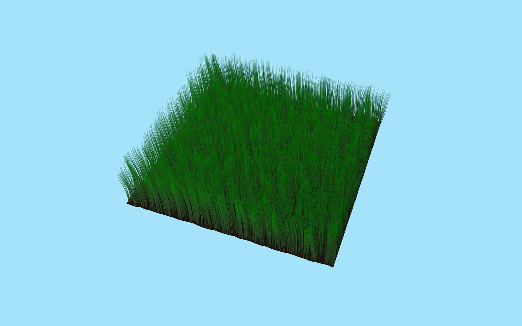 3d model grass
