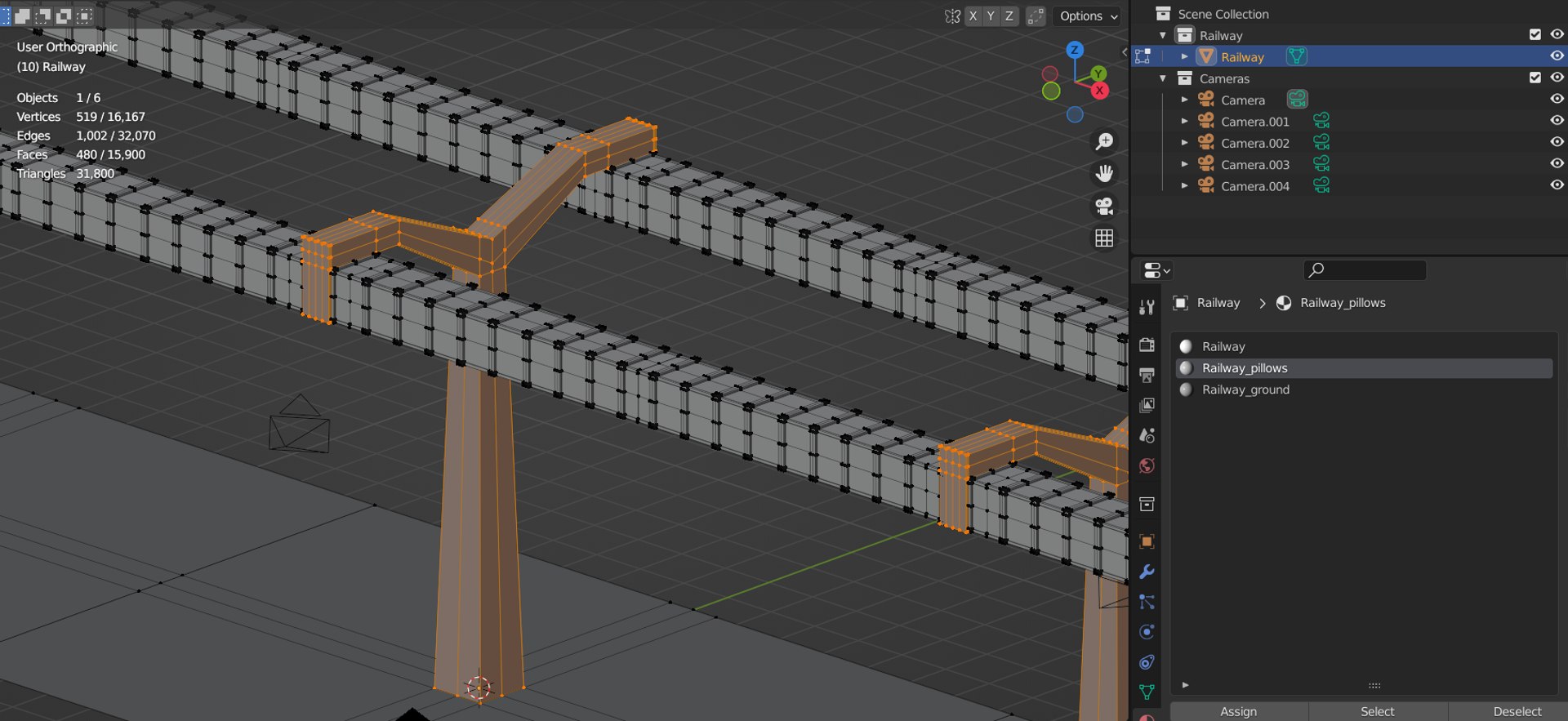 Monorail Railway Bridge 3D Model - TurboSquid 1951882