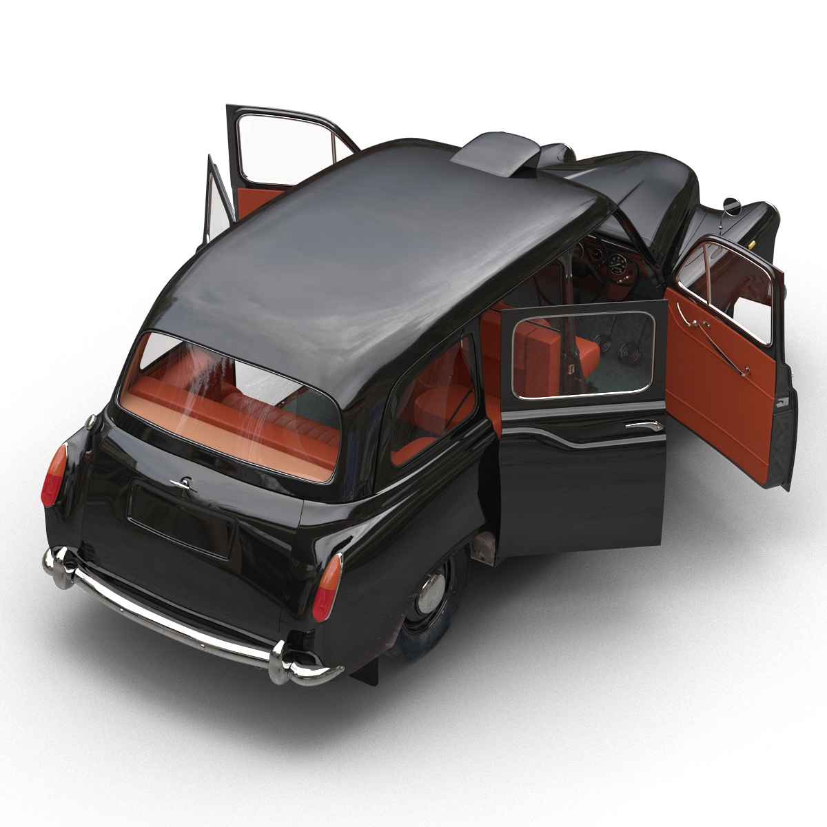 london cab fx4 3d max