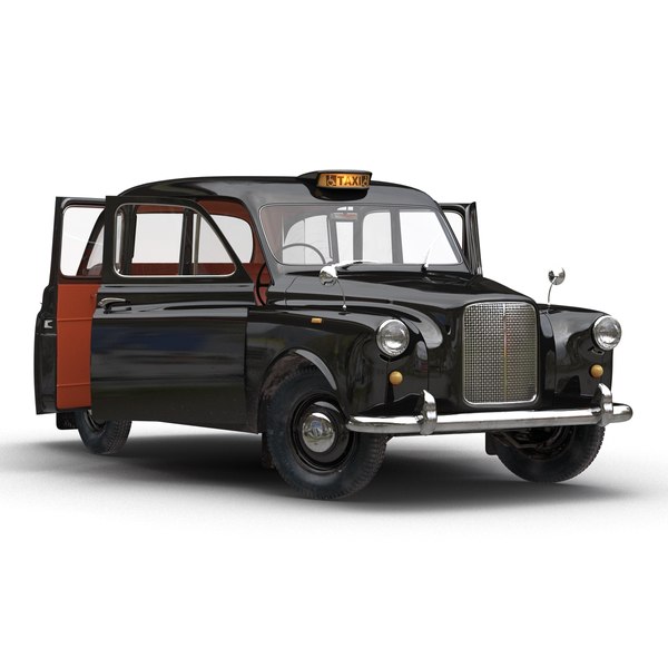 london cab fx4 3d max