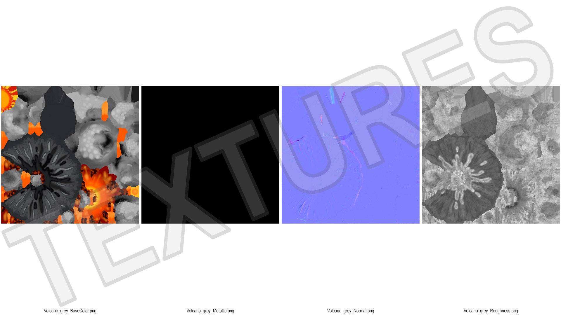 Stylized Erupting Volcano Gray 3D - TurboSquid 2270159