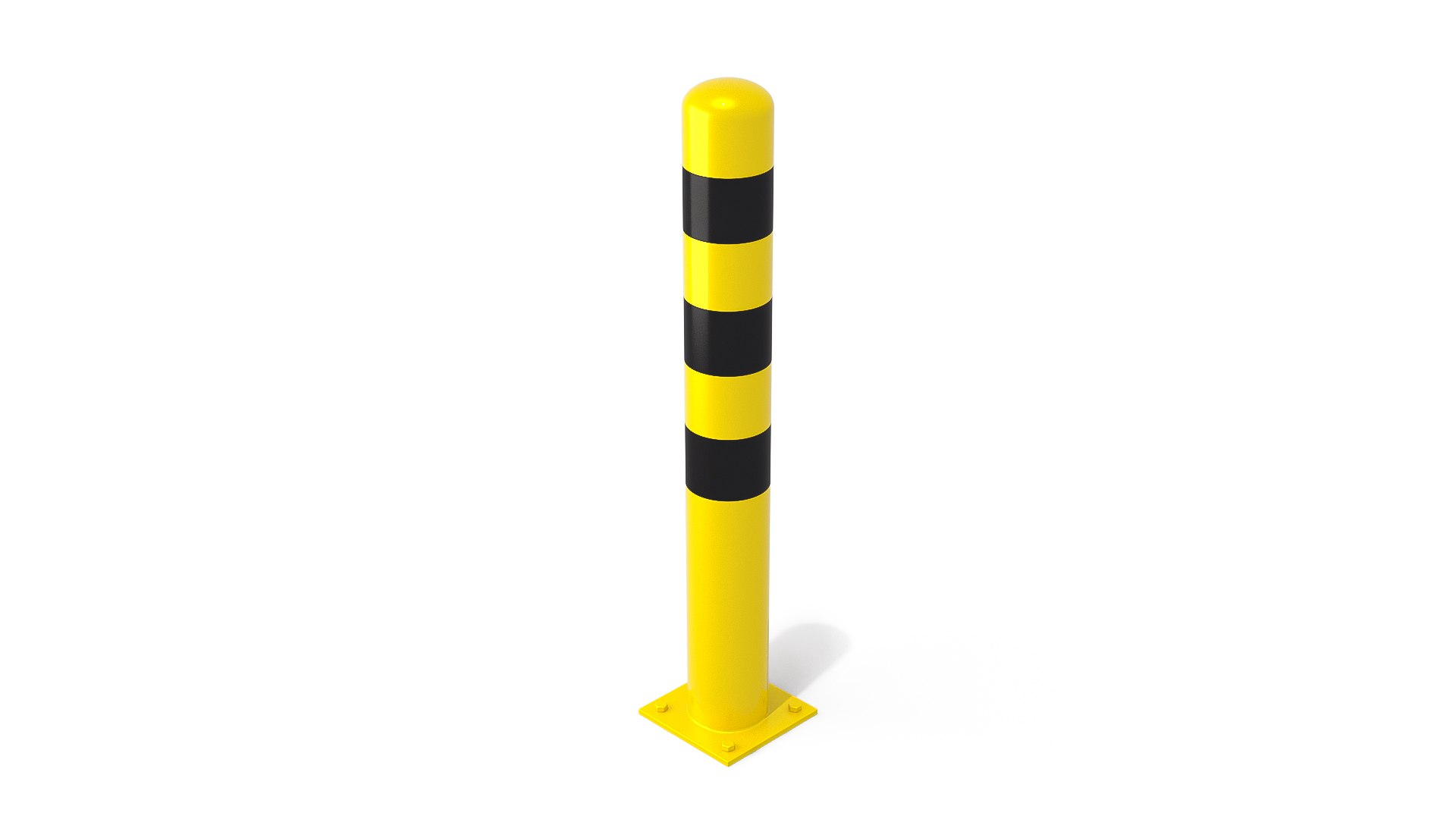 3D Protection Bollard 01 Model - TurboSquid 2064024