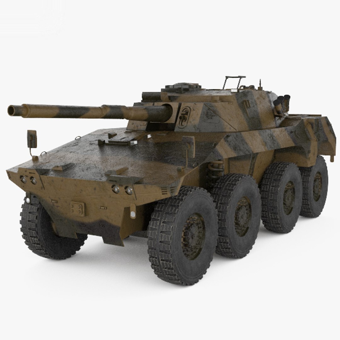 modelo 3d Rooikat - TurboSquid 1496214