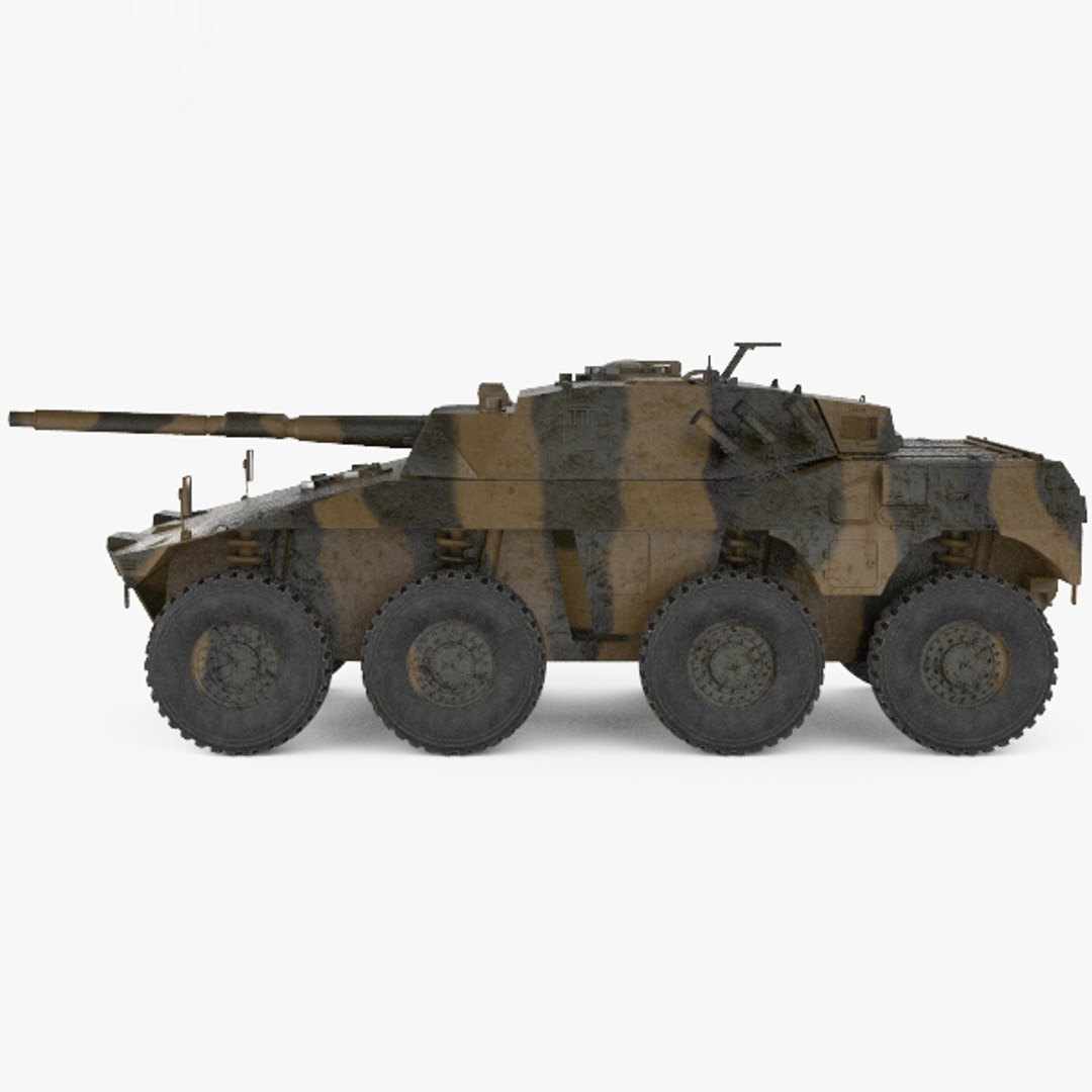 3D Model Rooikat - TurboSquid 1496214