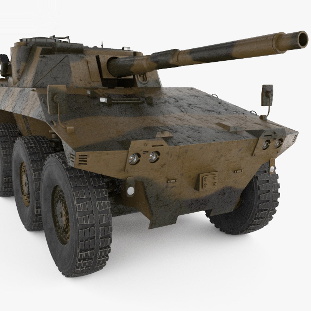 3D Model Rooikat - TurboSquid 1496214