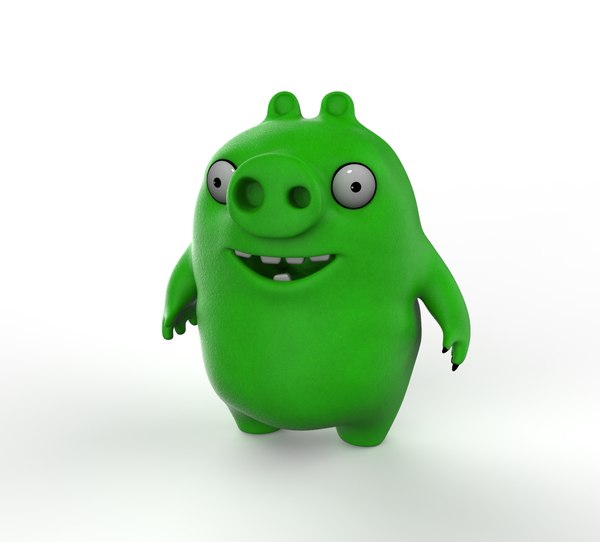 angry birds pack 3d model