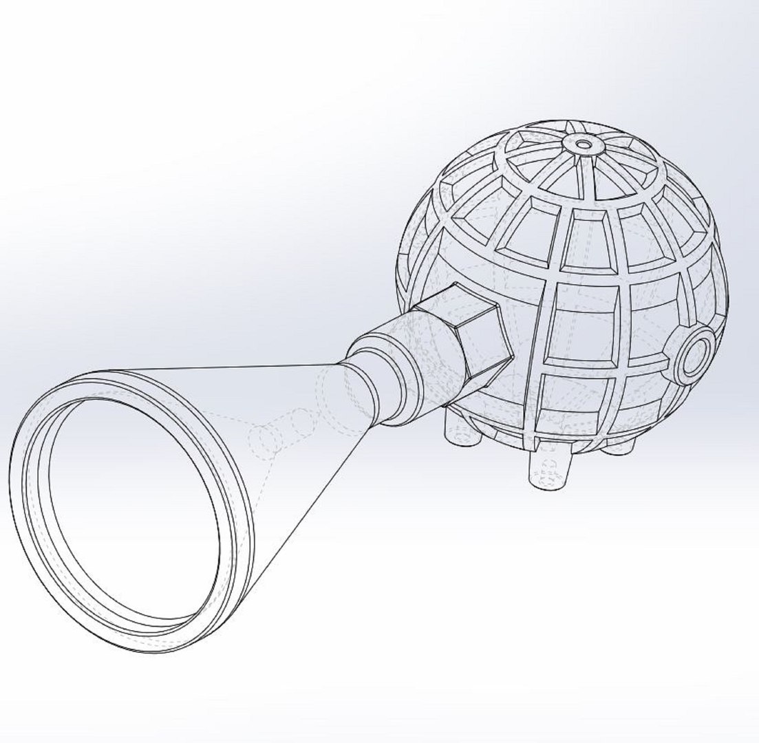 Diecast Thrust Engine Version 2 Scale 1 To 25 3D Model - TurboSquid 2132682