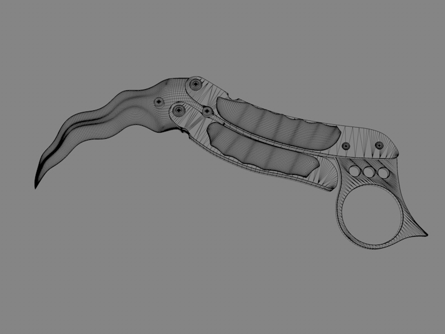 model karait knife