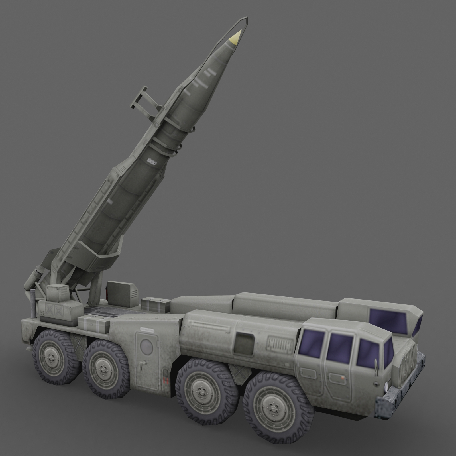 3d scud launcher model