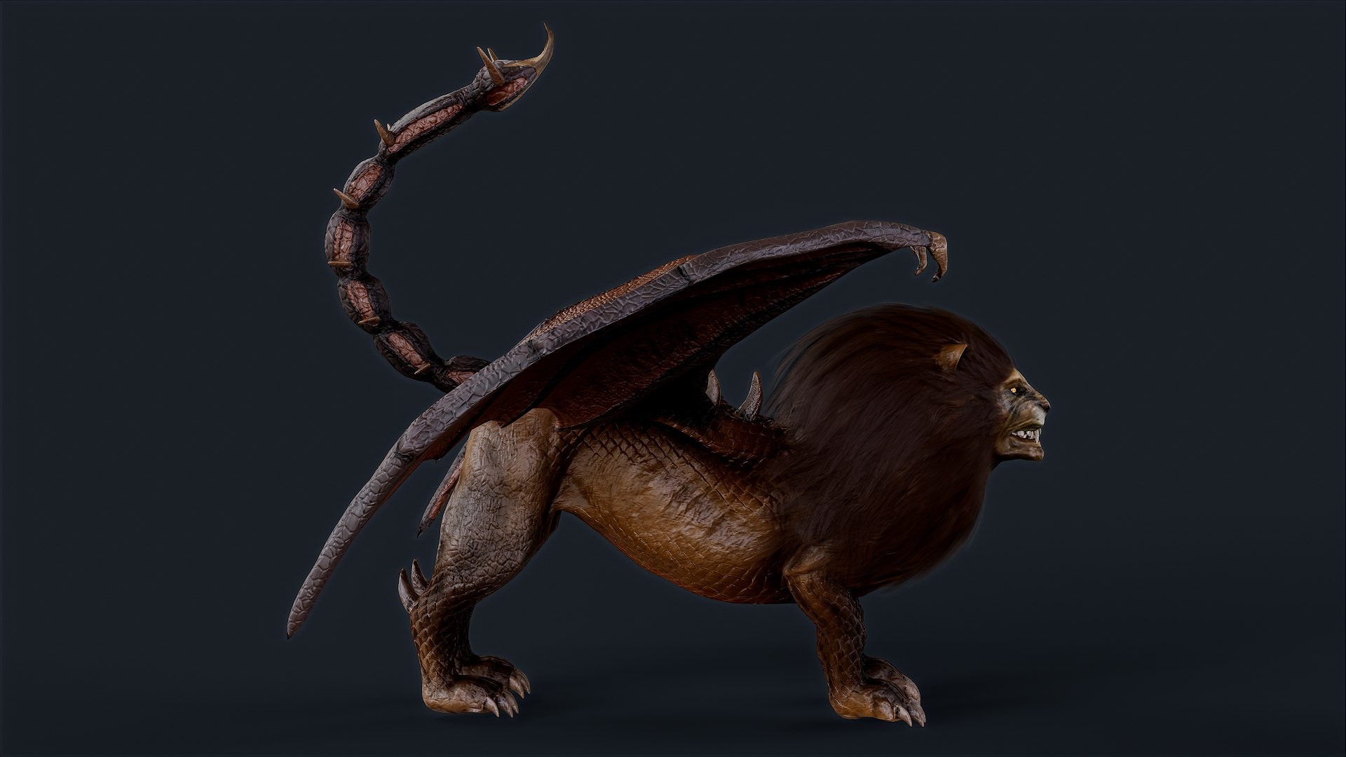 Manticore 3D Model - TurboSquid 2289958