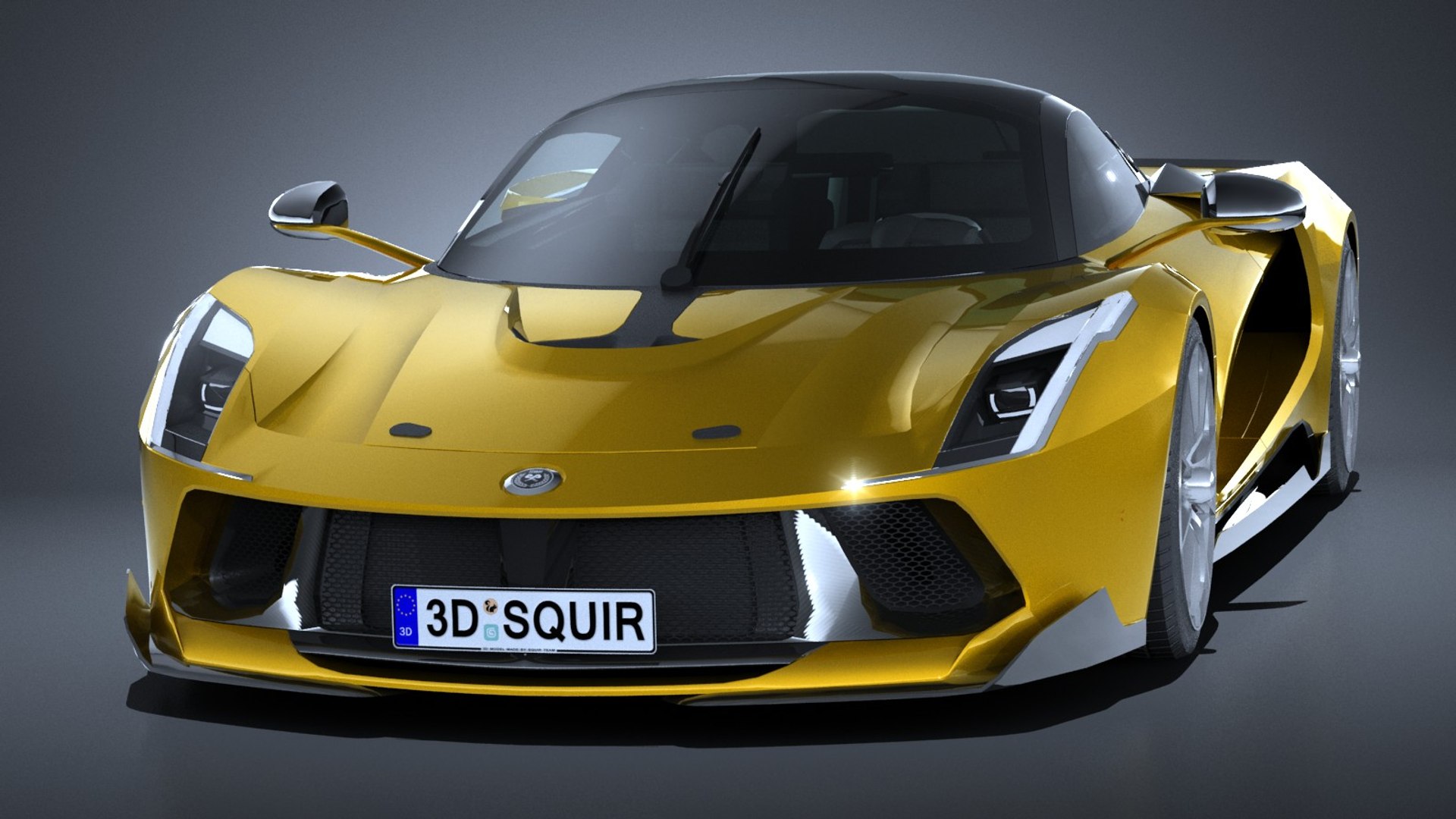 3D Hq Generic Supercar - TurboSquid 1197956