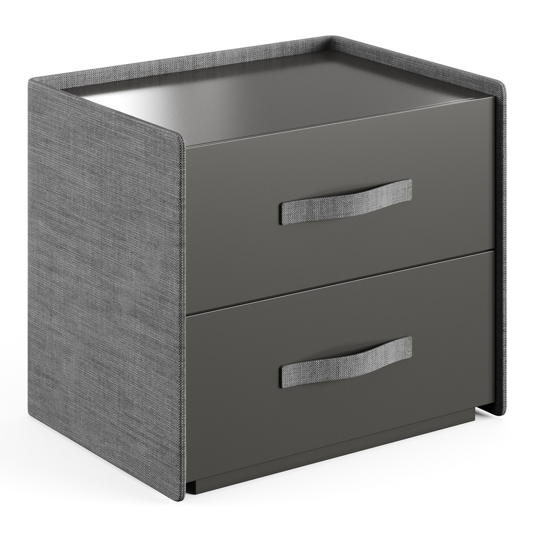 FENDI CASA SOHO BEDSIDE TABLE 3D Model - TurboSquid 1876356