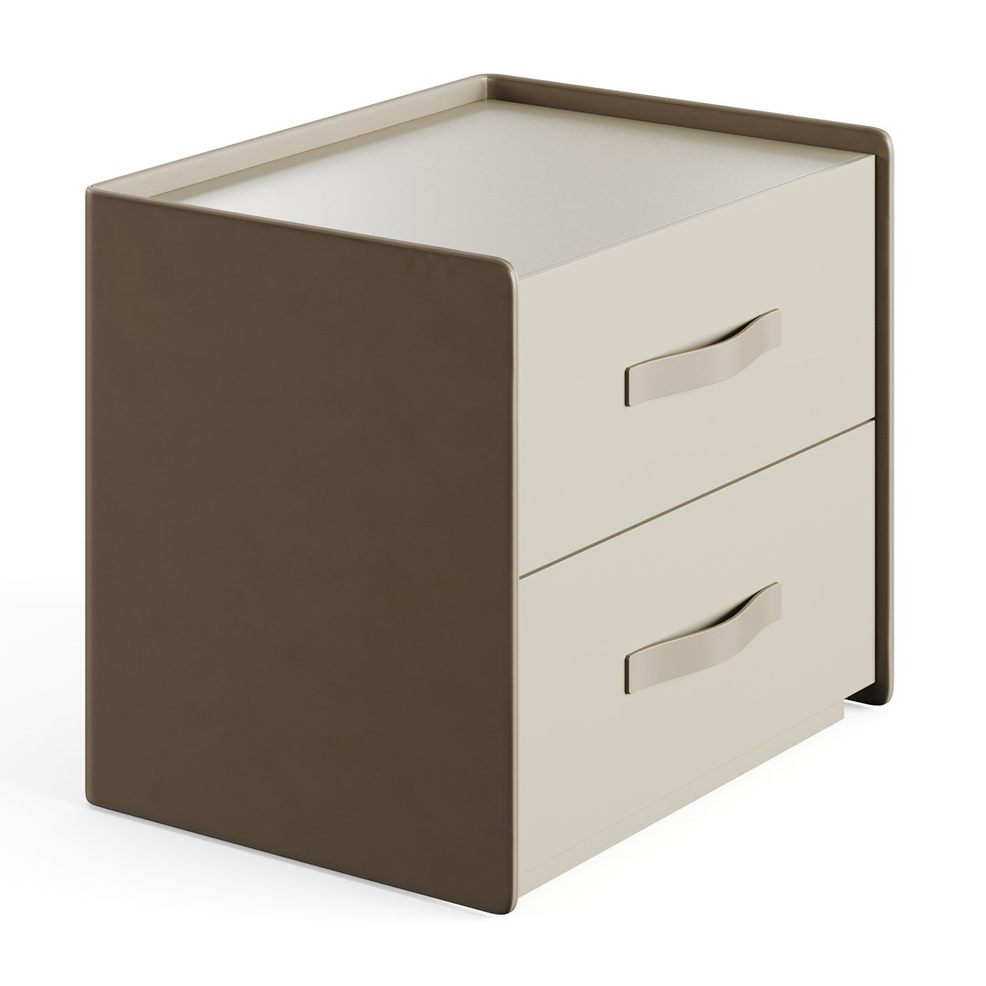 FENDI CASA SOHO BEDSIDE TABLE 3D Model - TurboSquid 1876356