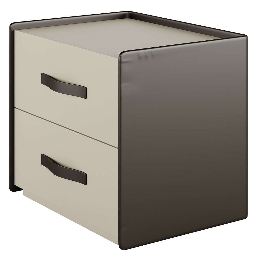 FENDI CASA SOHO BEDSIDE TABLE 3D Model - TurboSquid 1876356