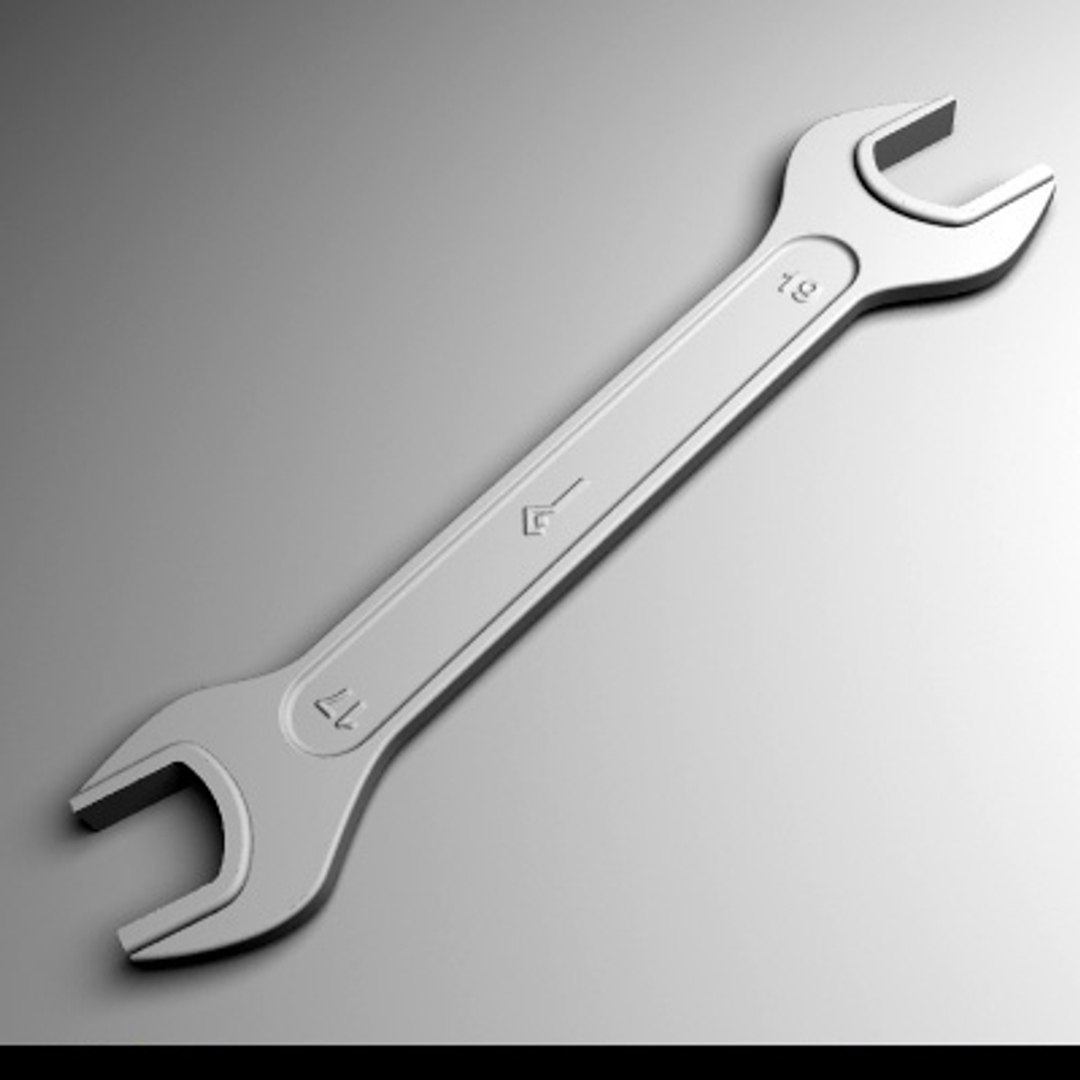 3dsmax Chrome Spanner