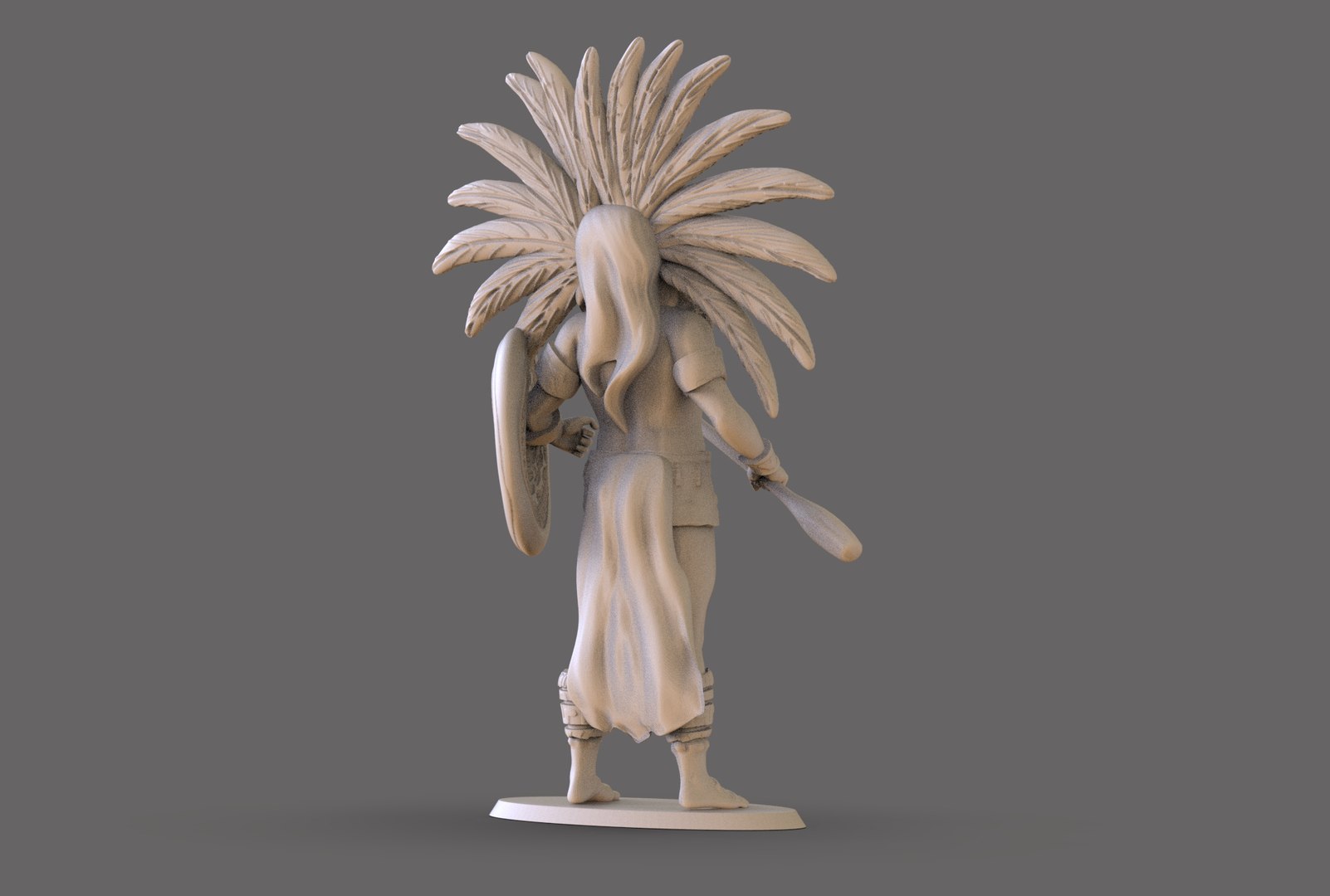 Aztec Figurine Model - TurboSquid 2241418