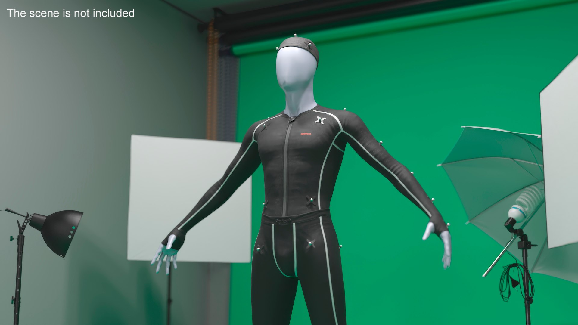 3D Motion Capture Suit By OptiTrack - TurboSquid 2293343