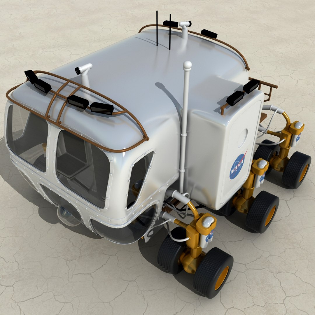 new nasa lunar rover c4d
