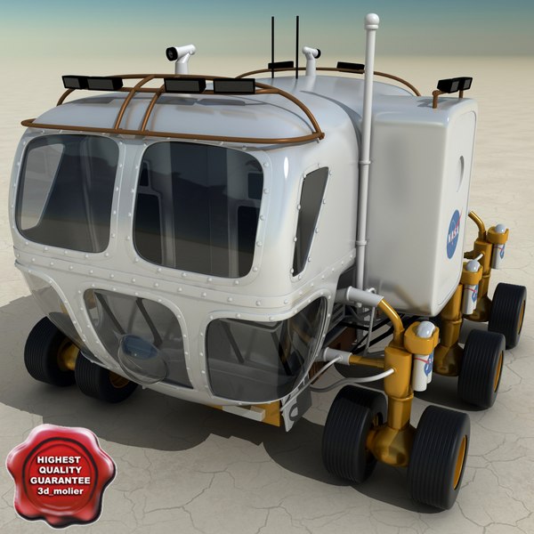 Lunar Rover Vehicle 3D Models for Download | TurboSquid