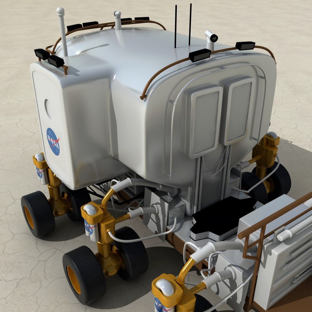 new nasa lunar rover c4d