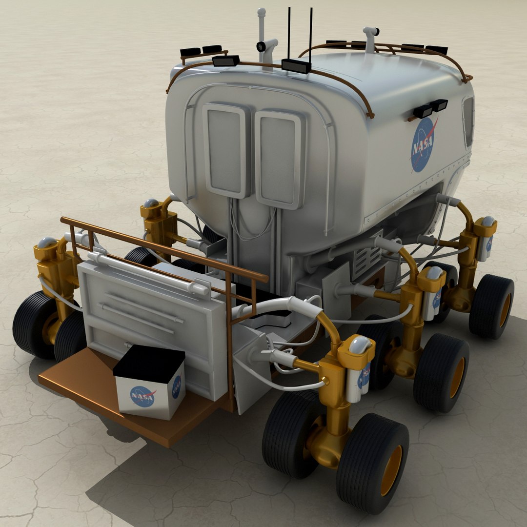 new nasa lunar rover c4d