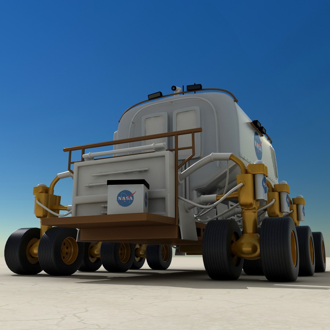 new nasa lunar rover c4d
