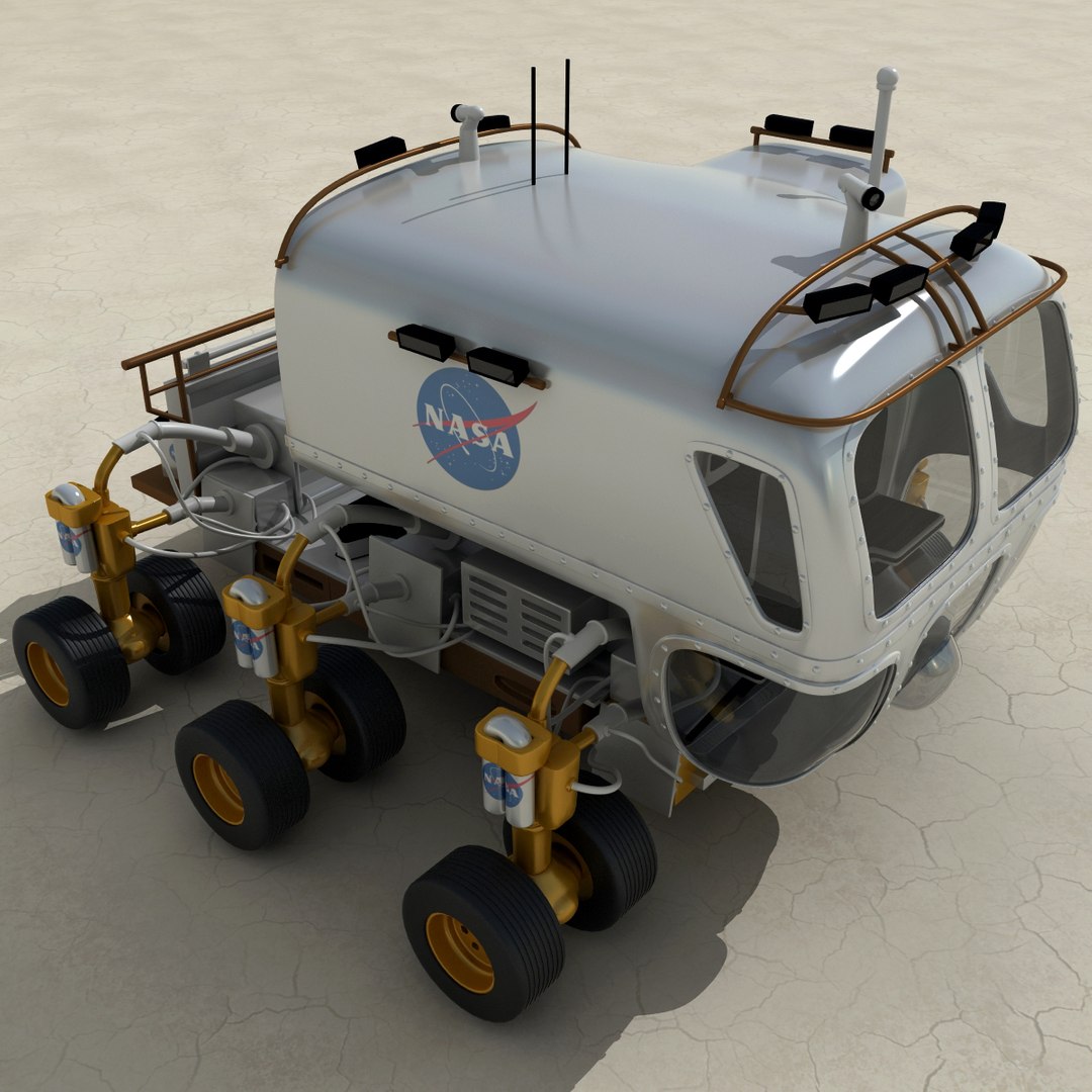 new nasa lunar rover c4d