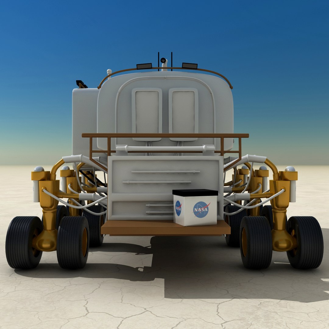 new nasa lunar rover c4d