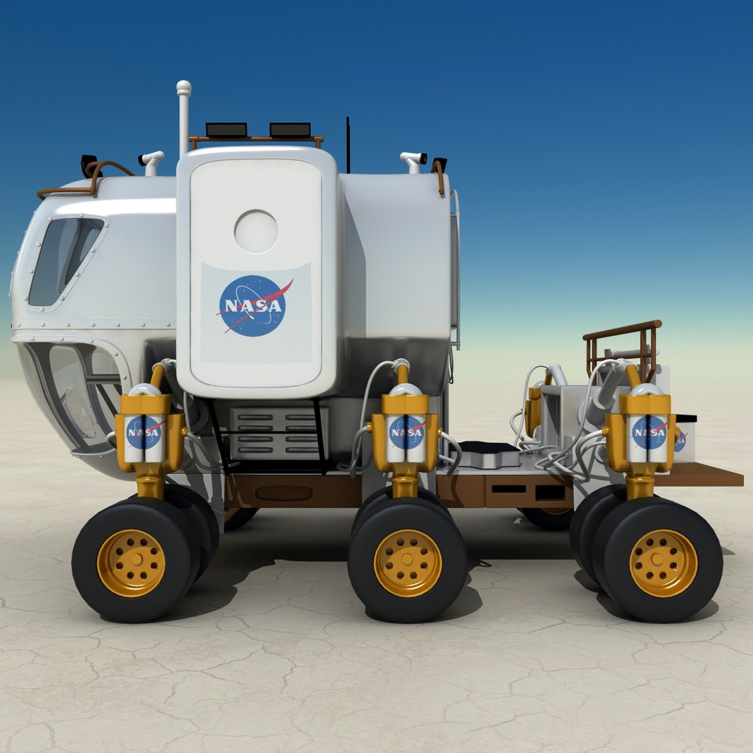 new nasa lunar rover c4d