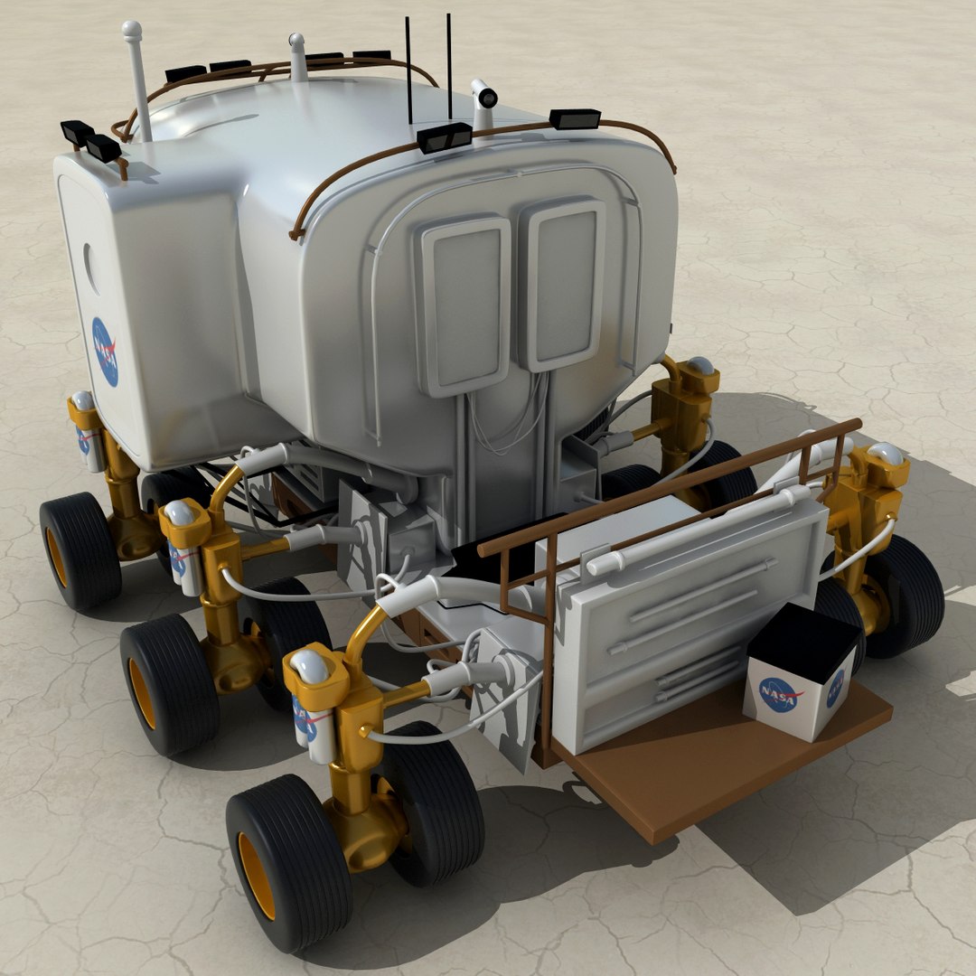 new nasa lunar rover c4d