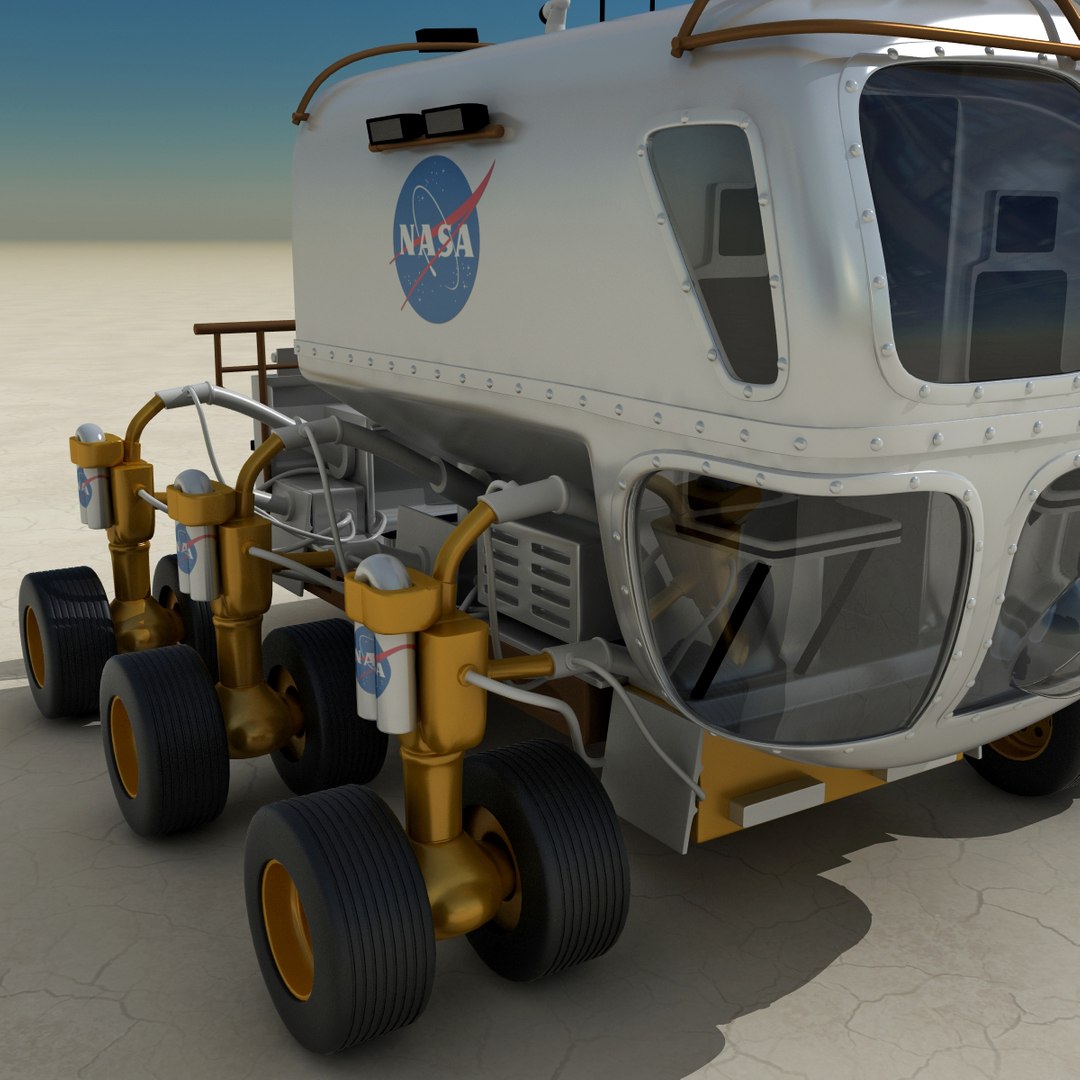 new nasa lunar rover c4d