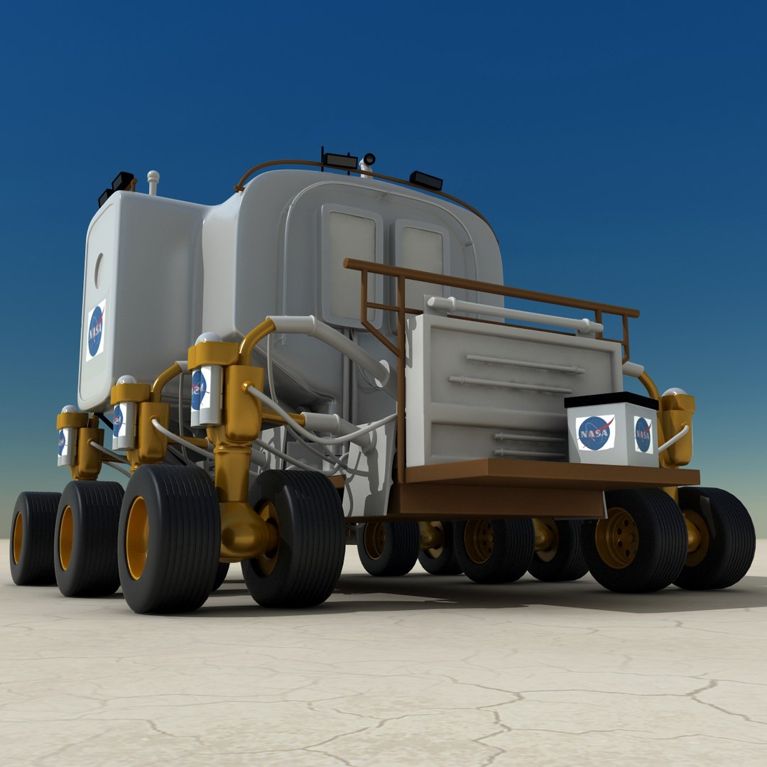 new nasa lunar rover c4d