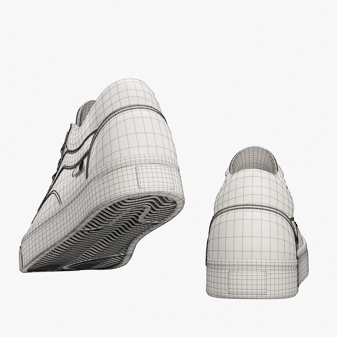 Shoes Modeled Blender 3D Model - TurboSquid 1660705