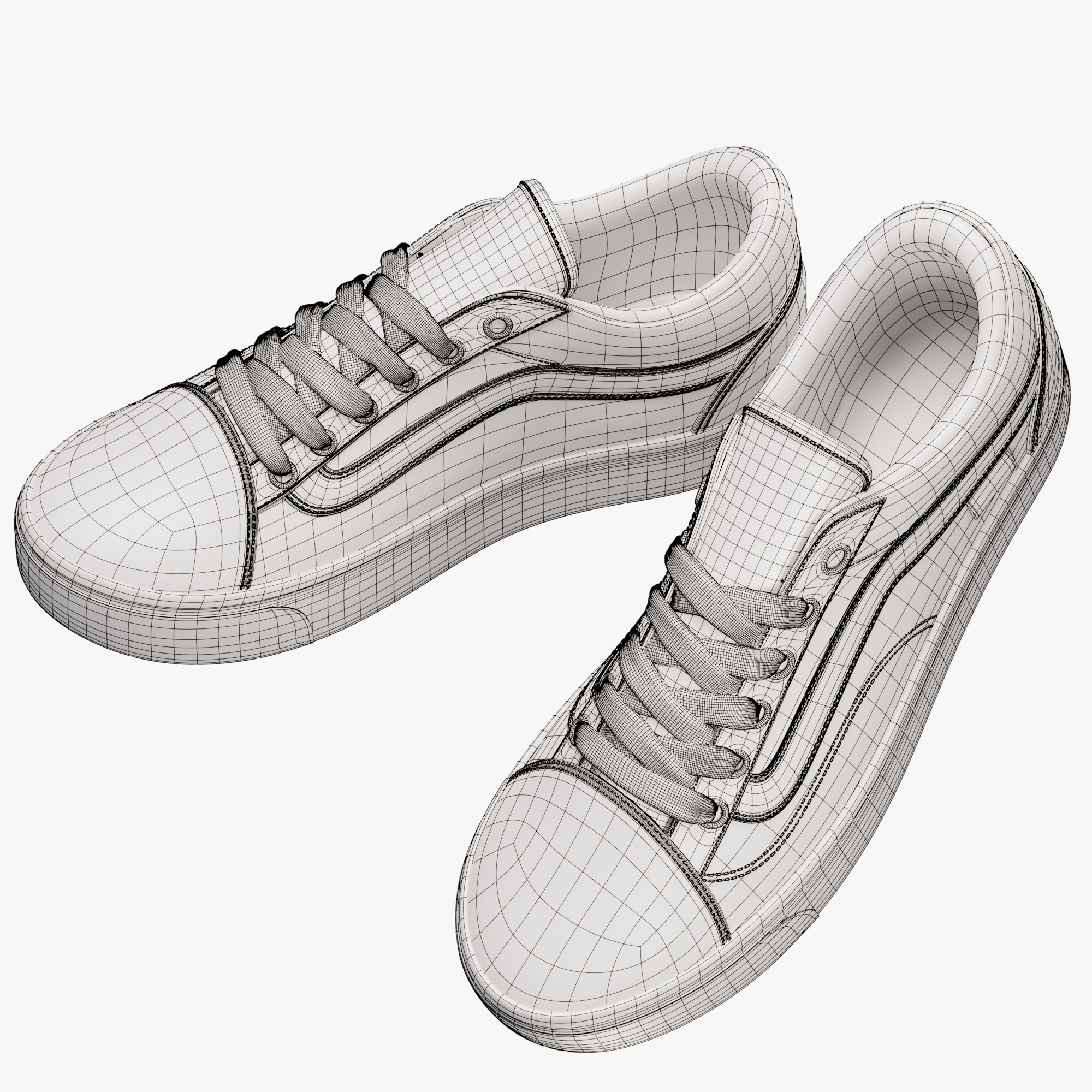 Shoes modeled blender 3D model - TurboSquid 1660705