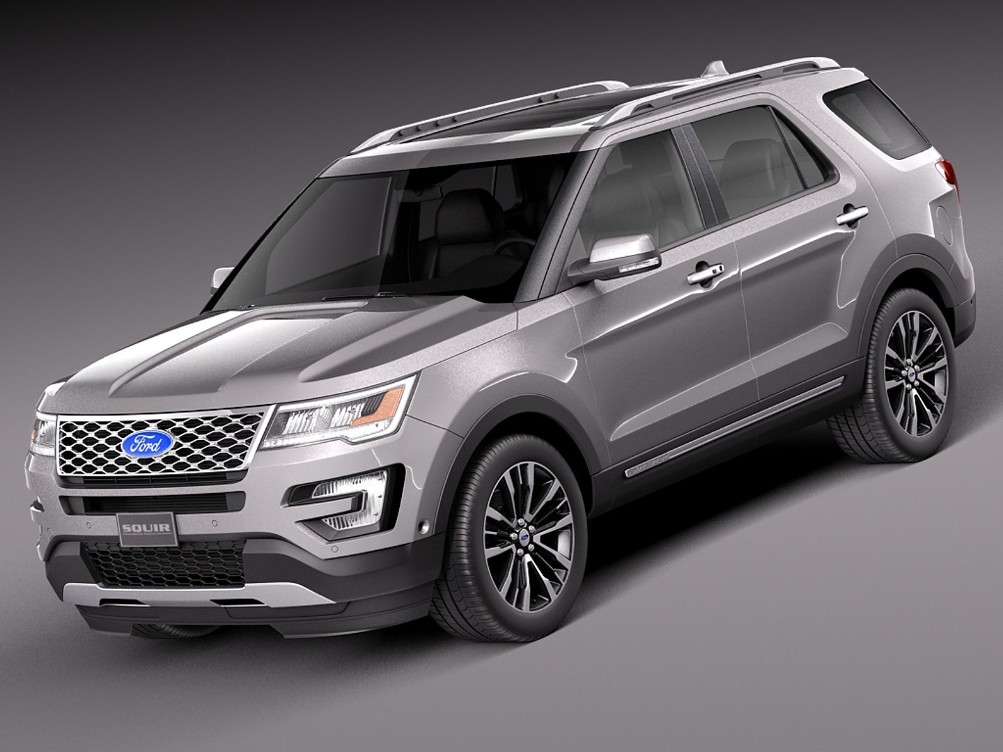 3d 2016 Explorer Model