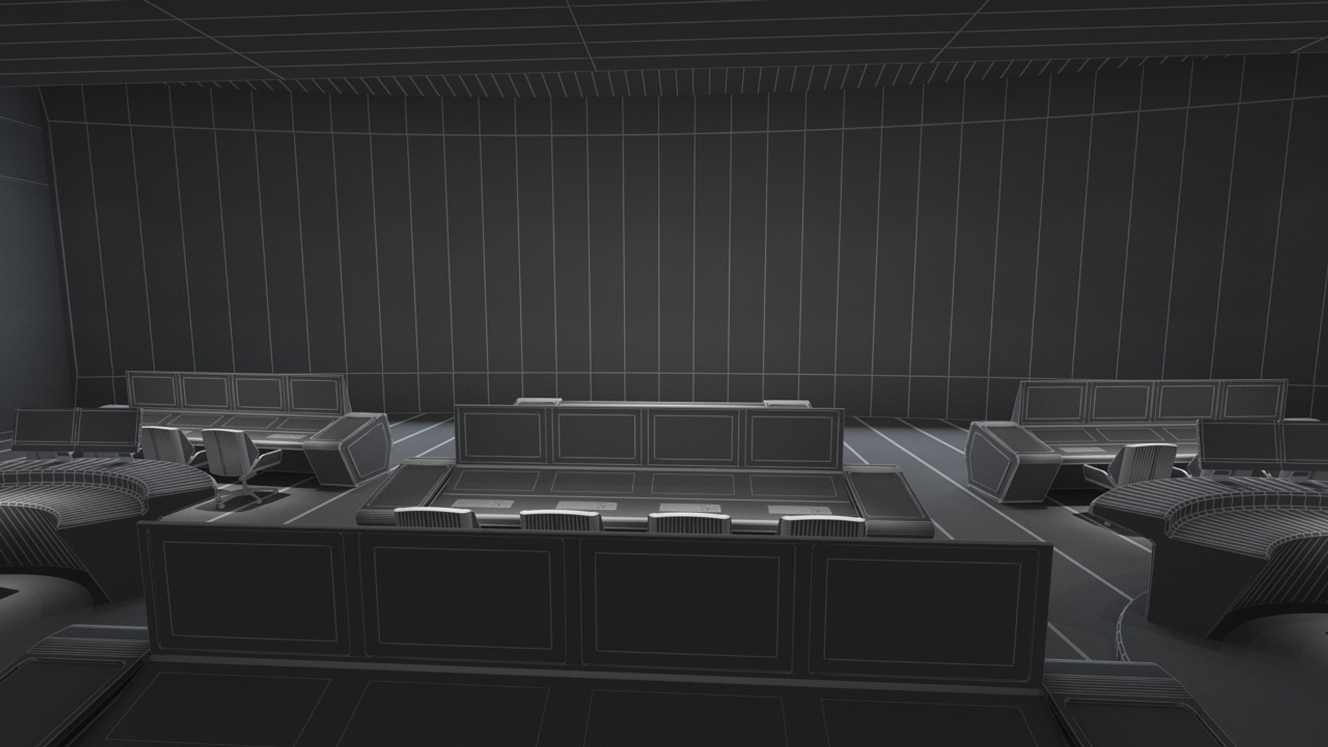 3D Model Monitoring Center - TurboSquid 2102523