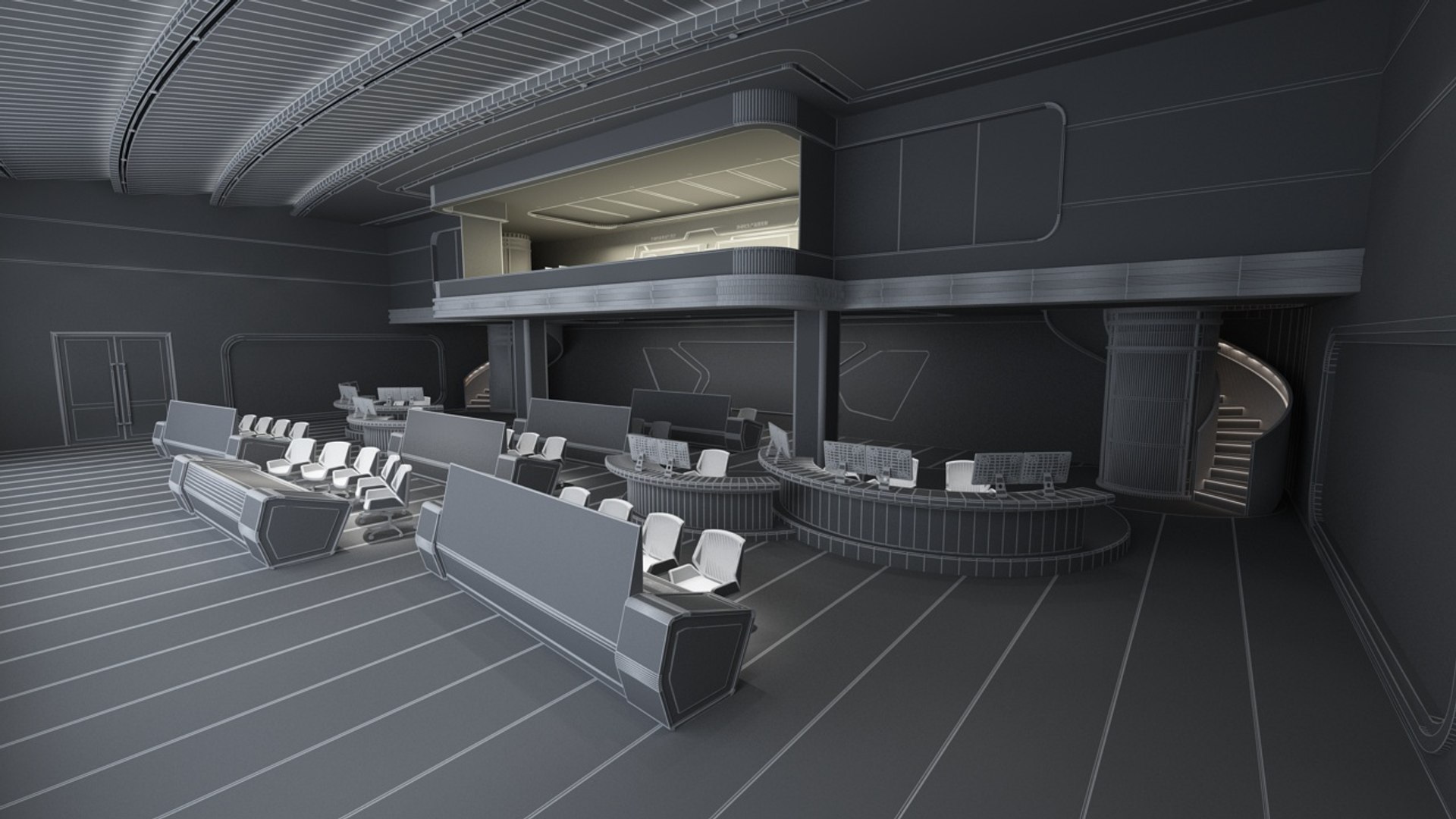 3D Model Monitoring Center - TurboSquid 2102523