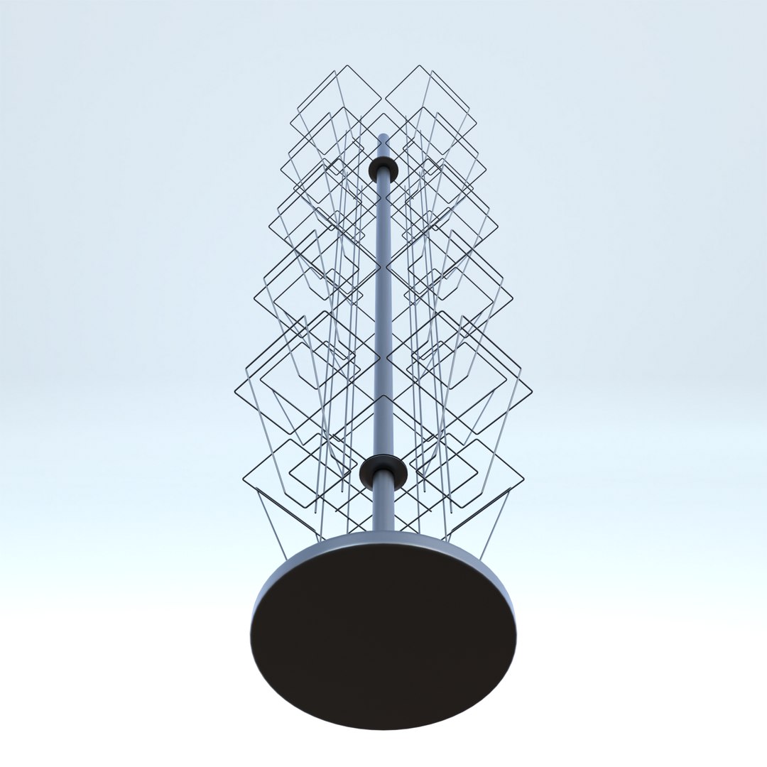 3D Model Magazine Rack - TurboSquid 2401470