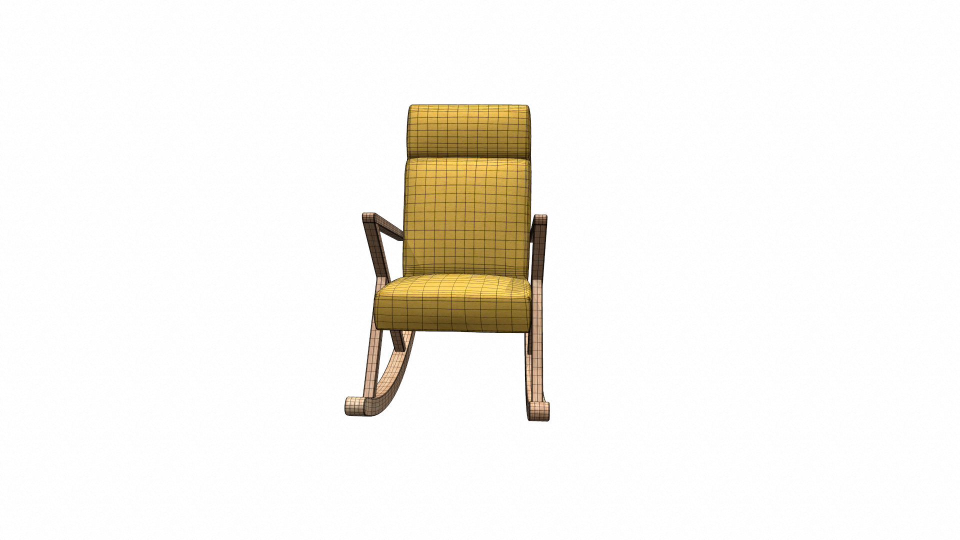 Rocking Chair 21 3D Model - TurboSquid 2112079