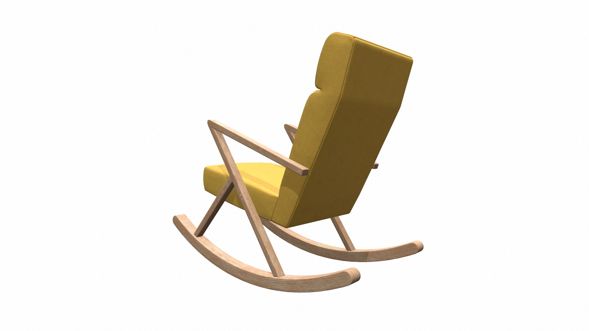Rocking Chair 21 3D Model - TurboSquid 2112079